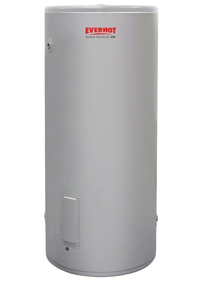 Everhot 250l 3 6kw Single Element Stainless Steel Electric Cavana Hot